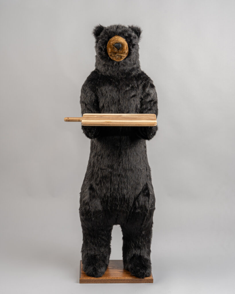 Butler Bear Black 58 in. No Teeth - Ditz Designs by The Hen House