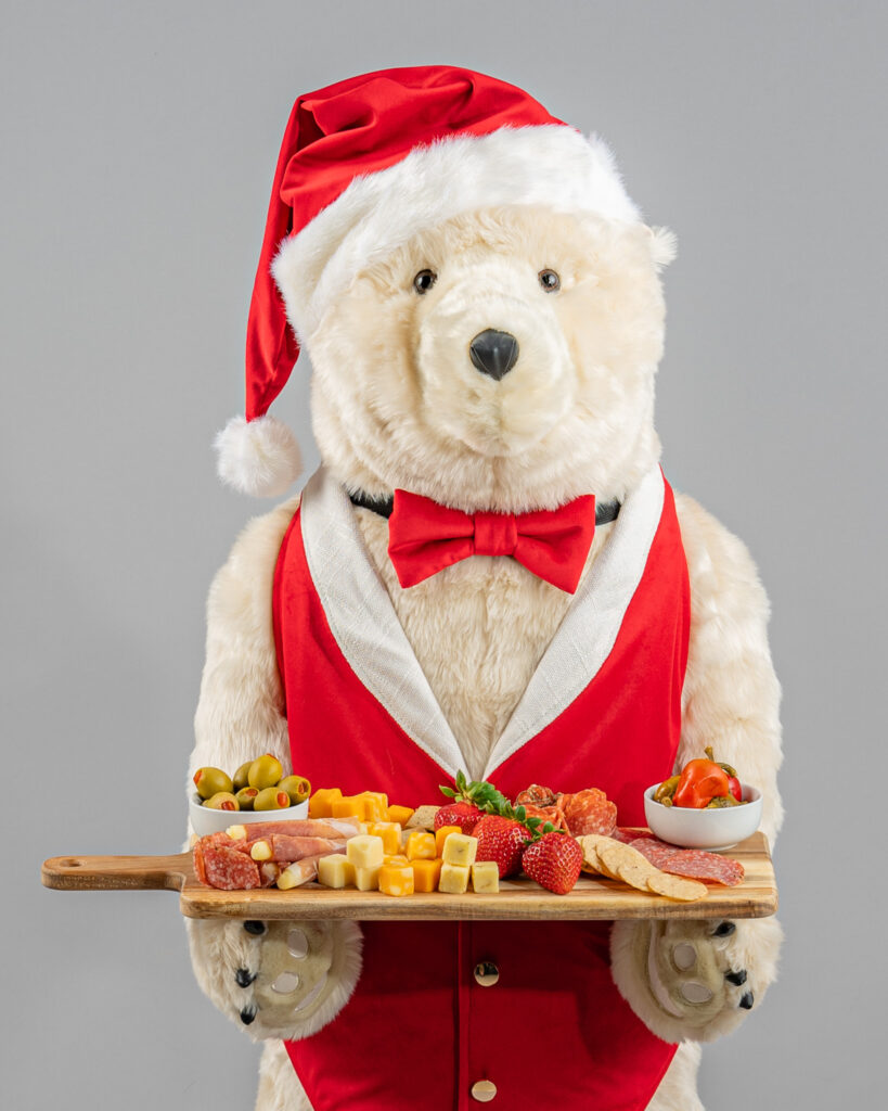 Butler Bear Polar Christmas NT - Ditz Designs by The Hen House